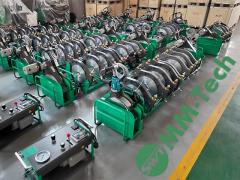 máquina da solda por fusão da extremidade da tubulação do Pe de 200-450mm Pp Pvdf semi automática