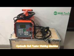 10インチPVDFは油圧バット融接機械を配管する