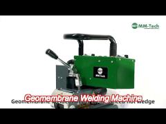 soldador quente Automatic For da cunha de Geomembrane do Hdpe 1800W 1.0-3.0mm SWT-NS900D