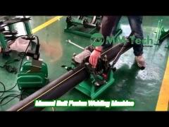 160mm Manual Butt Fusion Welding Hdpe Pipe Equipment