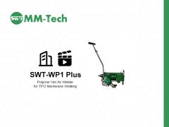 cucitura di Polymer Waterproofing Membrane del saldatore del PVC dell'aria calda 1800W/robot di Tpo