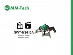 SWT-NS610A Extrusion Welder Test! 50-380℃ Temperature Control・Easy Welding of PP/PE/PVDF