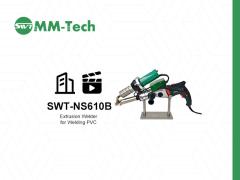 Сварочный аппарат штранг-прессования PVC PE SWT-NS610B ручной пластиковый PP