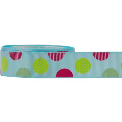 China Super Quality Promotional Printing Logo Double Face of Bows Satin Ribbon for sale