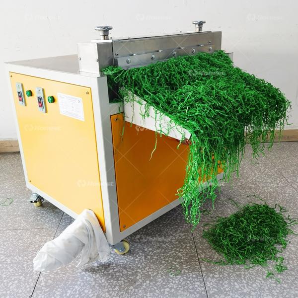Quality Crinkle Cut Paper Machine Gift Box Wrapping Paper Strips Making Machine Crinkle for sale