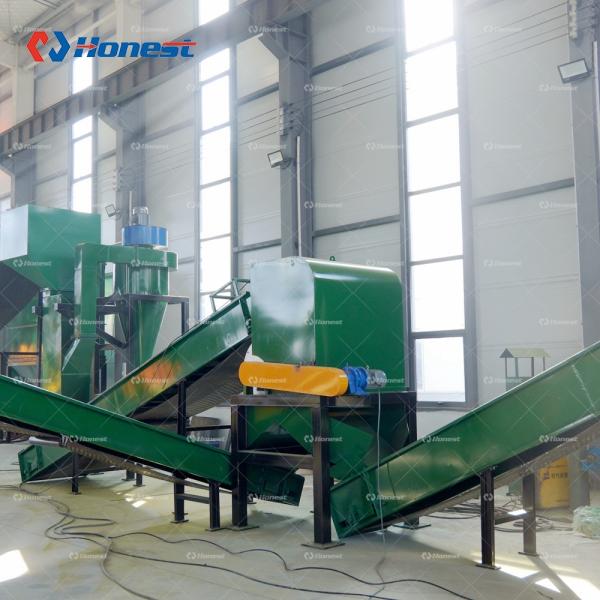 Quality Heavy Metal Waste Crushing and Recycling Line Air Separator and Magnetic for sale