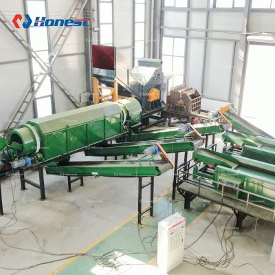 China Eddy Current Separator for Metals Aluminum Window Frame Recycling Crushing Machine for sale