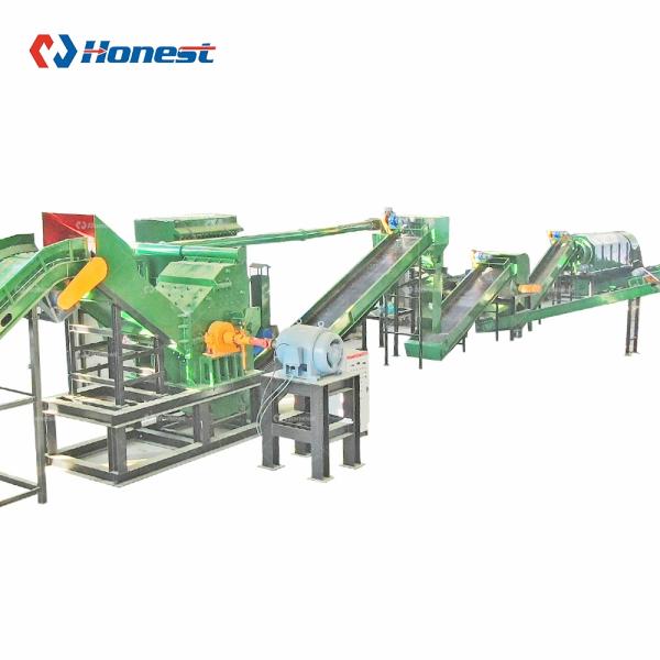 Quality Automotive Shredder Residue Recycling Machine Scrap Steel Recycling Plant ASR for sale