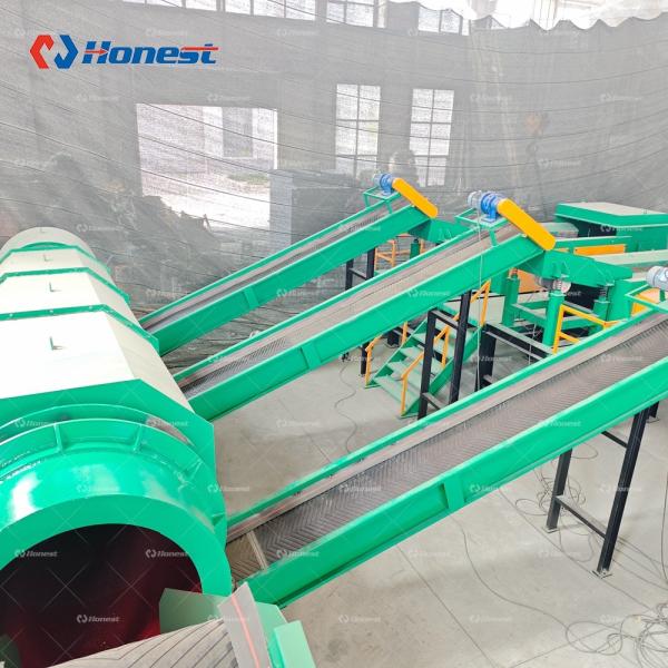 Quality Automotive Shredder Residue Recycling Machine Scrap Steel Recycling Plant ASR for sale