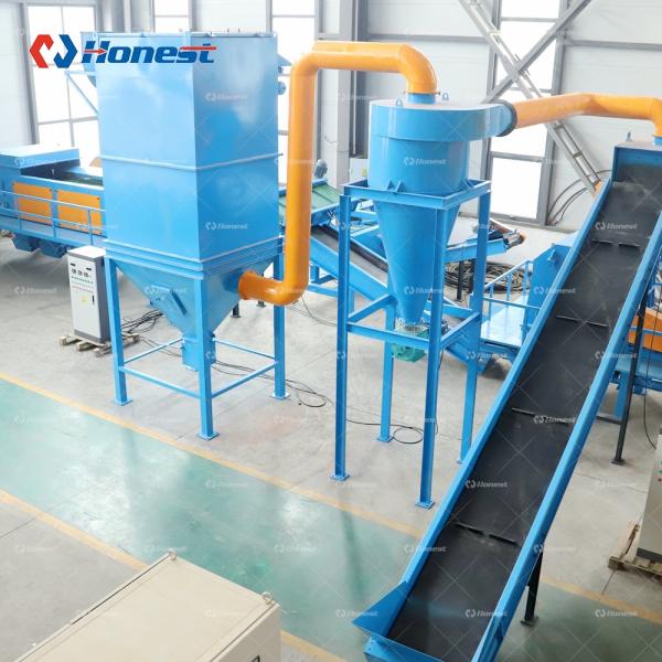 Quality Automotive Shredder Residue Recycling Machine Scrap Steel Recycling Plant ASR for sale
