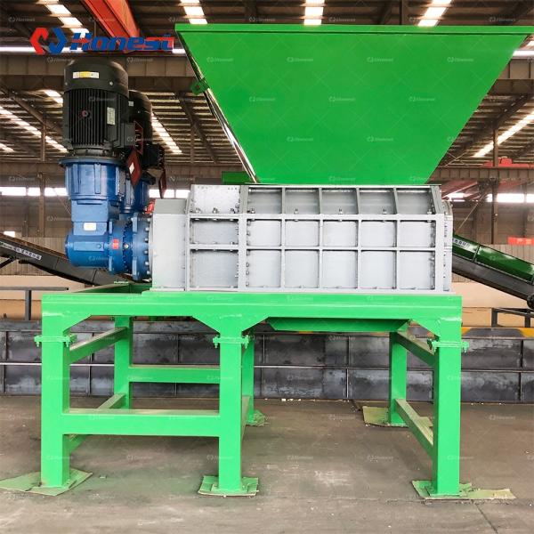 Quality High Quality Automatic Scrap Car Tire Rubber Recycling Machine Double Shaft Low for sale