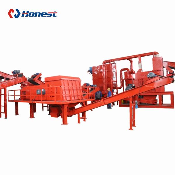 Quality Factory Sale Waste Electric Motor Stator Rotor Recycle Machine Plant for Iron for sale