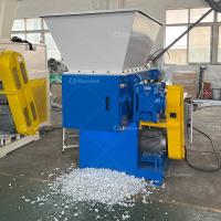 China Compact Single Shaft Shredder Machine for Municipal Solid Waste and Biomass Processing for sale