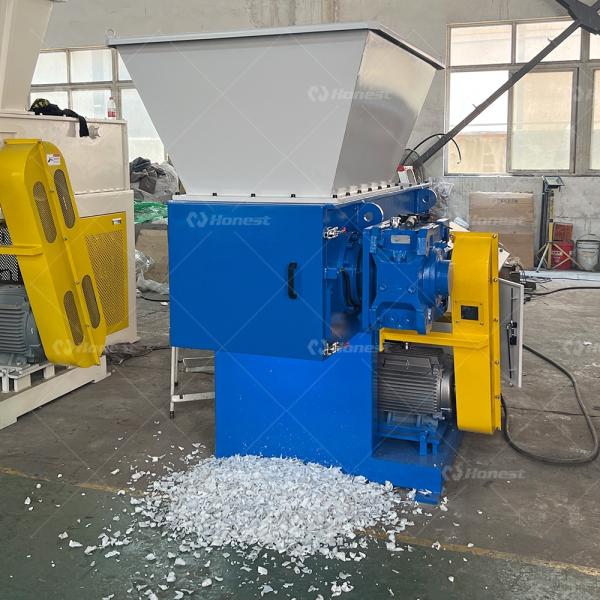 Quality Compact Single Shaft Shredder Machine for Municipal Solid Waste and Biomass for sale