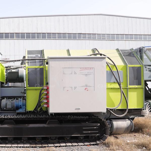 Quality Portable Track Shredder Crawler Shredder Machine Mobile Scrap Car Shredder for sale
