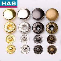 China Zinc Alloy Press Stud Button Magnetic Snap Fastener Button 18mm for sale