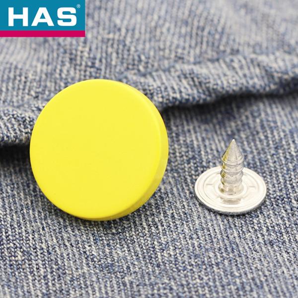 15mm / 17mm Botão de Jeans Metal Colorido Custom Snap Botões Para Roupas de Jeans