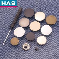 China Zinc Alloy Press Stud Button Magnetic Snap Fastener Button 18mm for sale