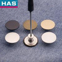 China Zinc Alloy Press Stud Button Magnetic Snap Fastener Button 18mm for sale