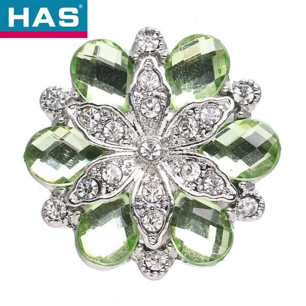 18mm bottoni a forma di fiore colorati personalizzati bottoni in strass senza nichel