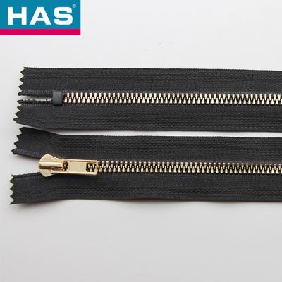 China 5# Plastic Zippers Maïs Tanden Open End Coat Zip Eco Friendly Te koop