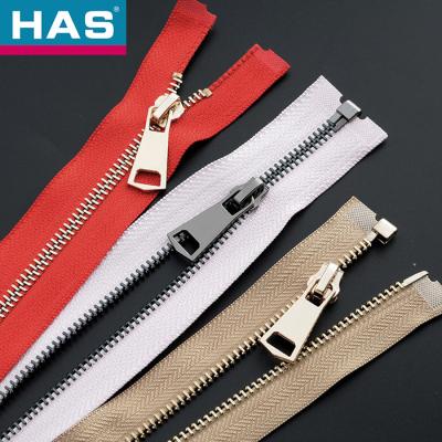 Cina Zipper per abbigliamento marrone #5 Zipper a due vie personalizzabile in vendita