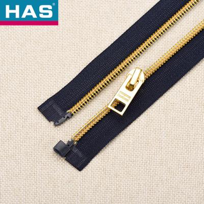 China #5 Nylon Spirale Trennverschluss Schwarz Schwerlast Nylon Verschluss 2 Weg zu verkaufen