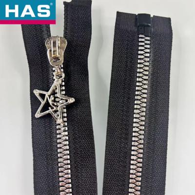China No. 5 Imitación de metal platino de dos colores cubierta de edredón bolsa de ropa cremallera en venta