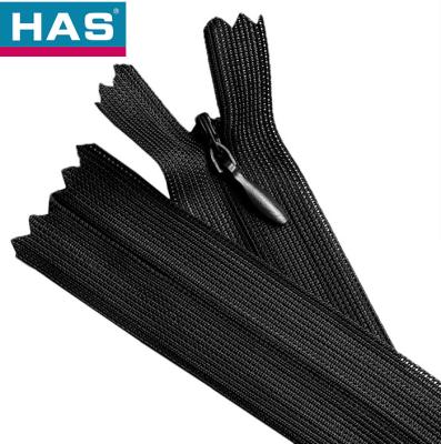 중국 다크 잠금 입 나일론 보이지 않는 지퍼 웨딩 드레스와 나일론 소파 판매용