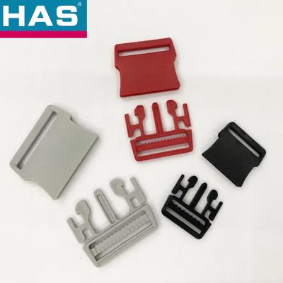 China White Dual Adjustable Plastic Quick Release Side Buckles For Shoes Backpacks for sale
