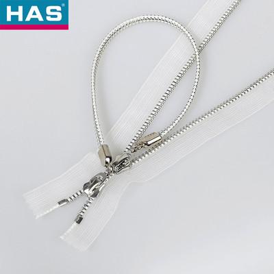 중국 황동 재질 Y자형 이중 폐쇄 테일 금속 지퍼 잠금 가방용 판매용