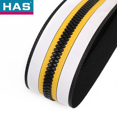 China #5 Polyester Tape Onzichtbare Rits Gladde Plastic Rits Voor Jas Te koop