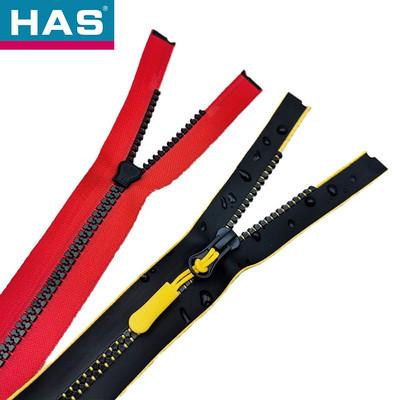 China #10 Cerradura de poliéster personalizada de bobina duradera de dos vías Cerradura invisible en venta