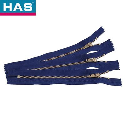 China Auto Lock Metal Zippers 4YG Roupas Zipper Personalizável Final Fechado à venda