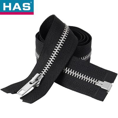 중국 # 3 스틸 지퍼 커스터마이징 가능한 2 차로 닫힌 끝 지퍼 내구성 판매용