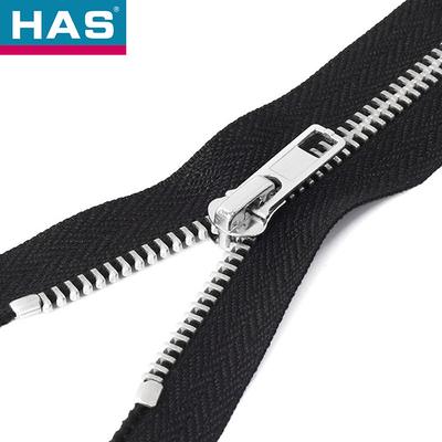 중국 # 3 스틸 지퍼 커스터마이징 가능한 2 차로 닫힌 끝 지퍼 내구성 판매용