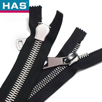 중국 #12 빅 이빨 헤비 듀티 황동 지퍼 양방향 오픈 엔드 지퍼 판매용