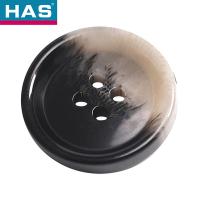 China Eco Friendly Round Shape Button 28mm Four Hole Button Customized for sale