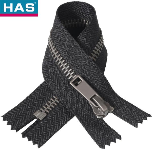 Quality #5 Gunmetal Yellow Brass Y-Shaped Teeth Closed End Metal Zipper for Garment for sale