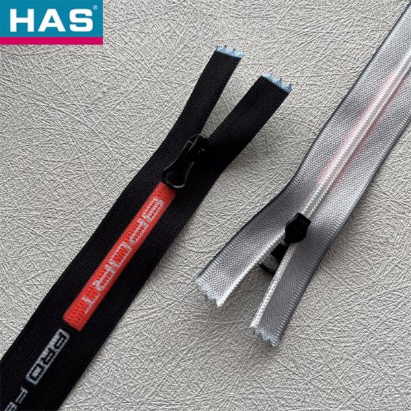 Quality #3 Nylon Reverse Wear Heat Transfer Self-Locking Zipper For Garment Or Bags for sale