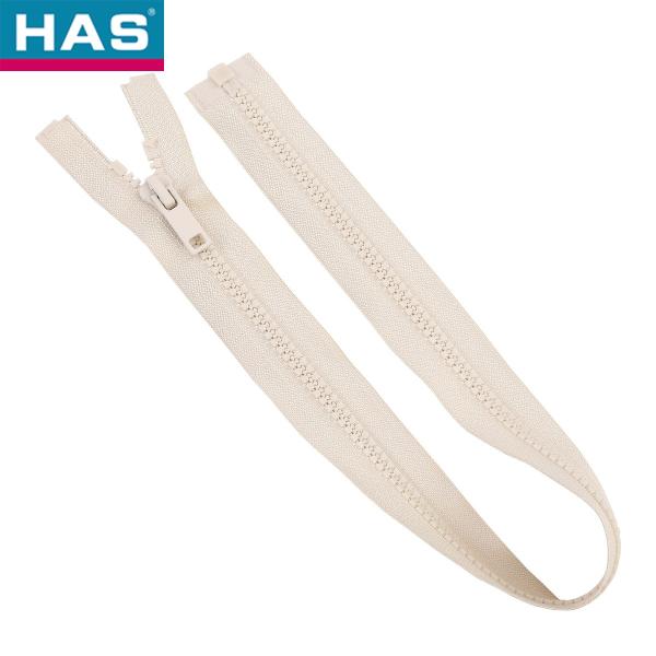 Quality Plastic Teeth Customized Resin-Ended Rectangular Sheet Zipper For Travel Gear Or for sale