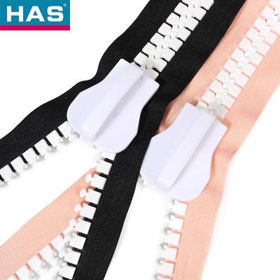 Китай #30 Розовый пластиковый цип с закрытым хвостом для багажа или сумки продается