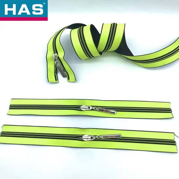 Quality #3 #5 #8 Nylon Teeth Open End Waterproof Zipper for Garment or Bags for sale