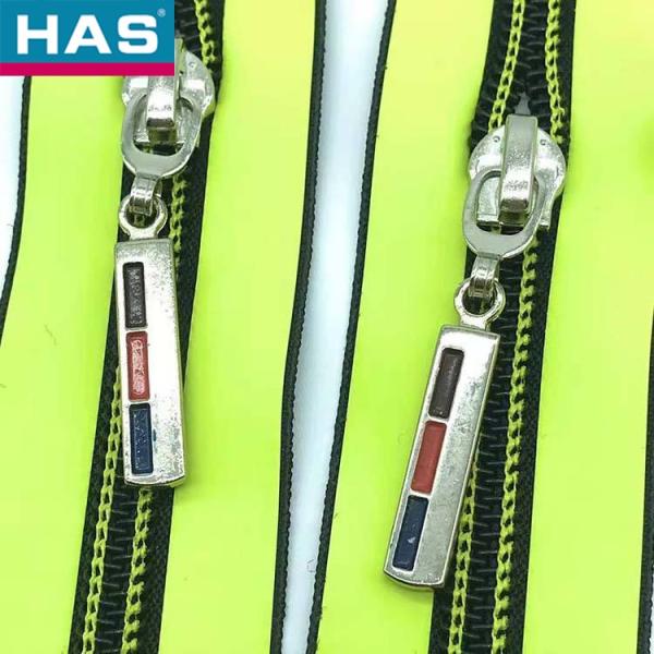 Quality #3 #5 #8 Nylon Teeth Open End Waterproof Zipper for Garment or Bags for sale