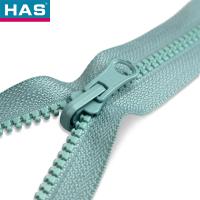 Quality #5 Custom Long Zipper Plastic Open End Jacket Resin Zipper for Garment for sale