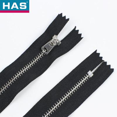 China #5 Aangepaste Roestvrijstalen Ritssluiting met Gesloten Einde en Y-Tanden voor Jeans Te koop