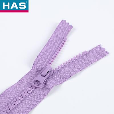 Китай # 5 Вислоновый цип с закрытыми зубами и цветными зубными нитками для багажа или кармана продается