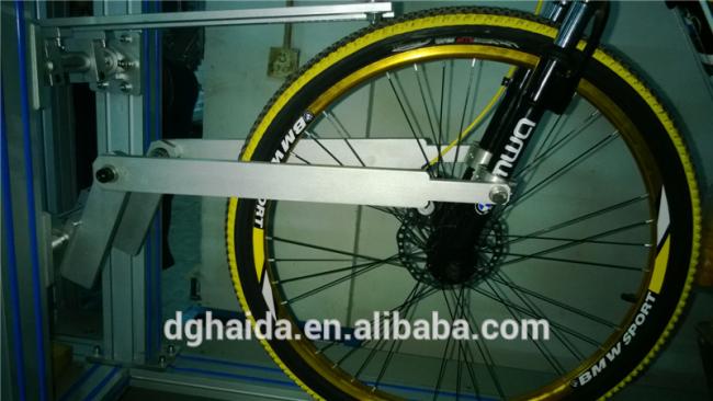Macchina di prova della superficie dell'irregolare della bicicletta
