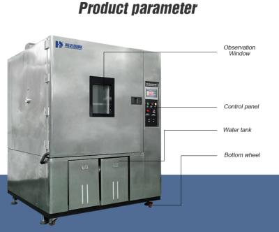 China Customized 225L Temperature Humidity Chambers,Stainless Steel Plate Testing Equipment for sale