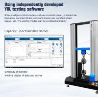 China Leather Tensile Testing Machines , Computer Servo Electrical Test Equipment for sale